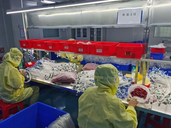 China MCREAT (GUANGZHOU) BIO-TECH CO.,LTD factory production line