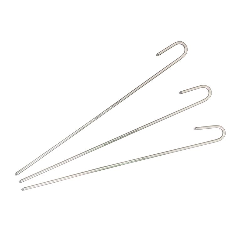 Disposable Different Sizes Aluminum Intubation Stylet With PVC Sleeve ...