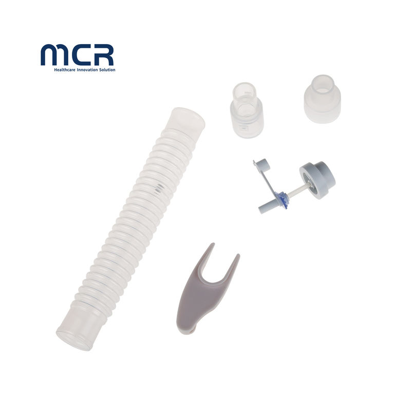T Piece Closed Suction Catheter 24H With MDI Port Medical Disposable ...