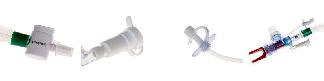 Single Lumen Closed Suction Catheter 24 Hours with Double Swivel Connector
