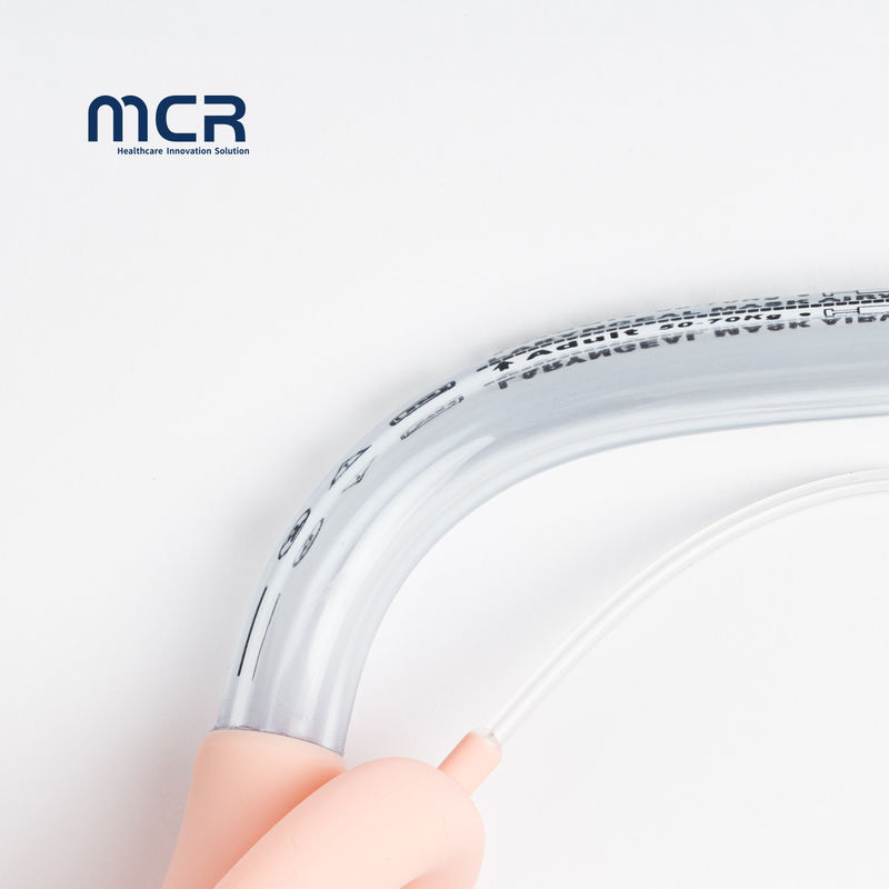 Disposable 95 Degree Curved PVC Preformed Laryngeal Mask Airway for Oral