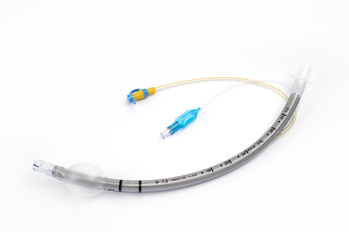 Kink Resistant Reinforced Endotracheal Tube Nasal ET Tube with Suction Port