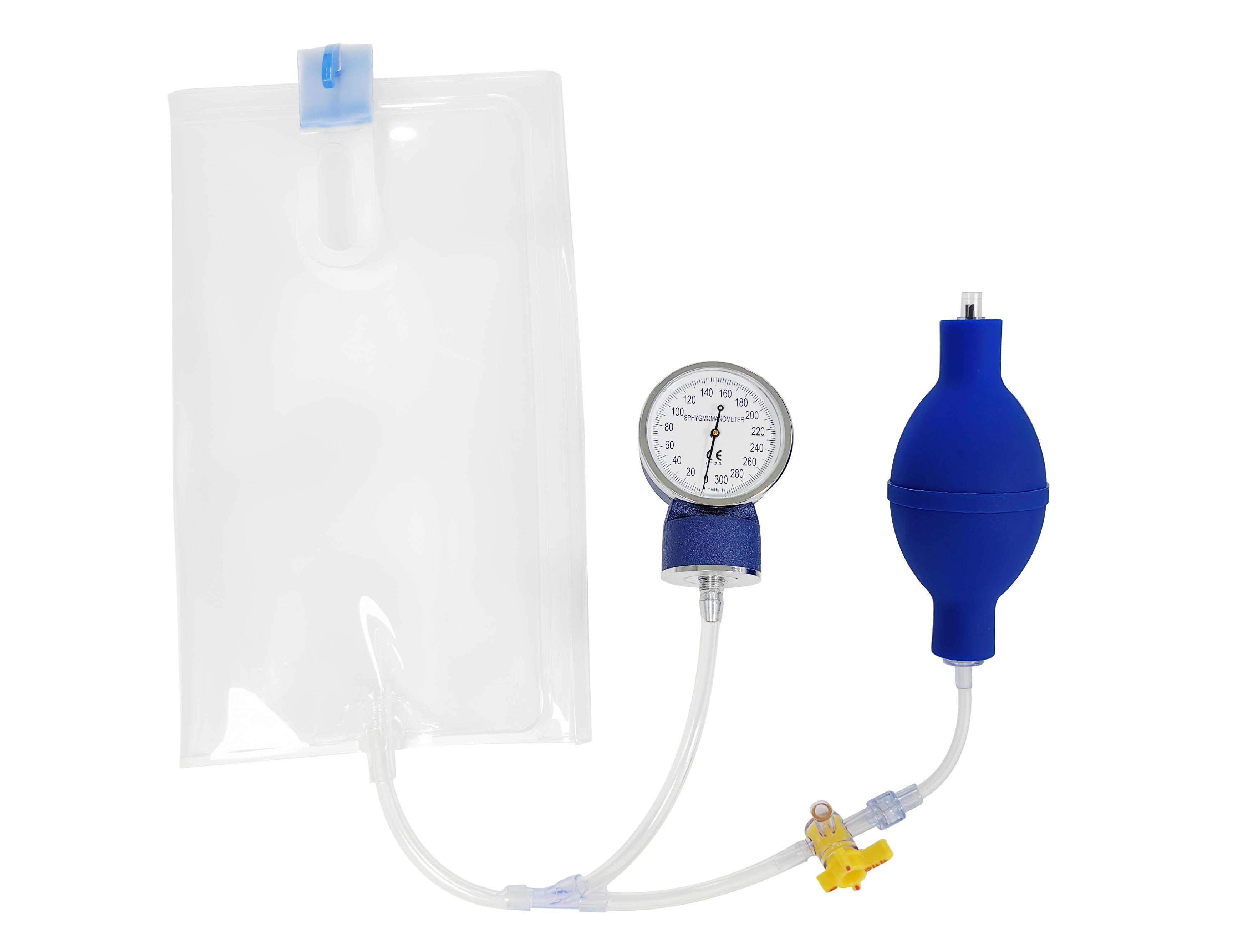 Medical Device Easy Inflation Pressure Infusor Bag with Pressure Gage ...