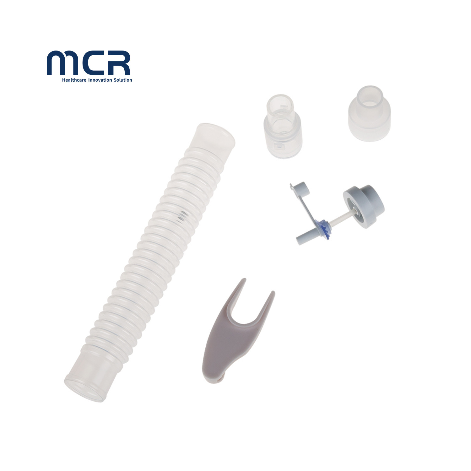 T Piece Closed Suction Catheter 24H With MDI Port Medical Disposable ...