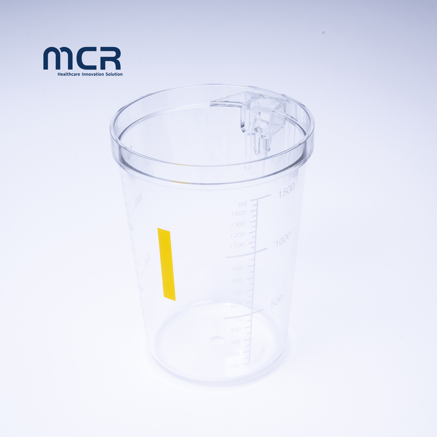 1500ml 2500ml Capacity Suction Collection Jar for Hospital Suction Linear Machine