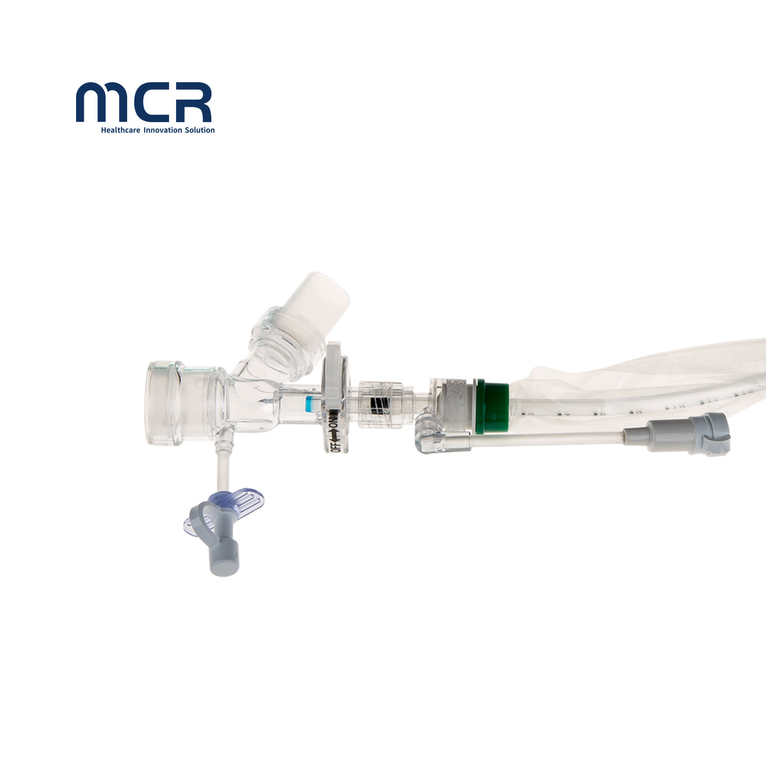 Disposable Medical PVC Inline Suction Catheter With Y Type