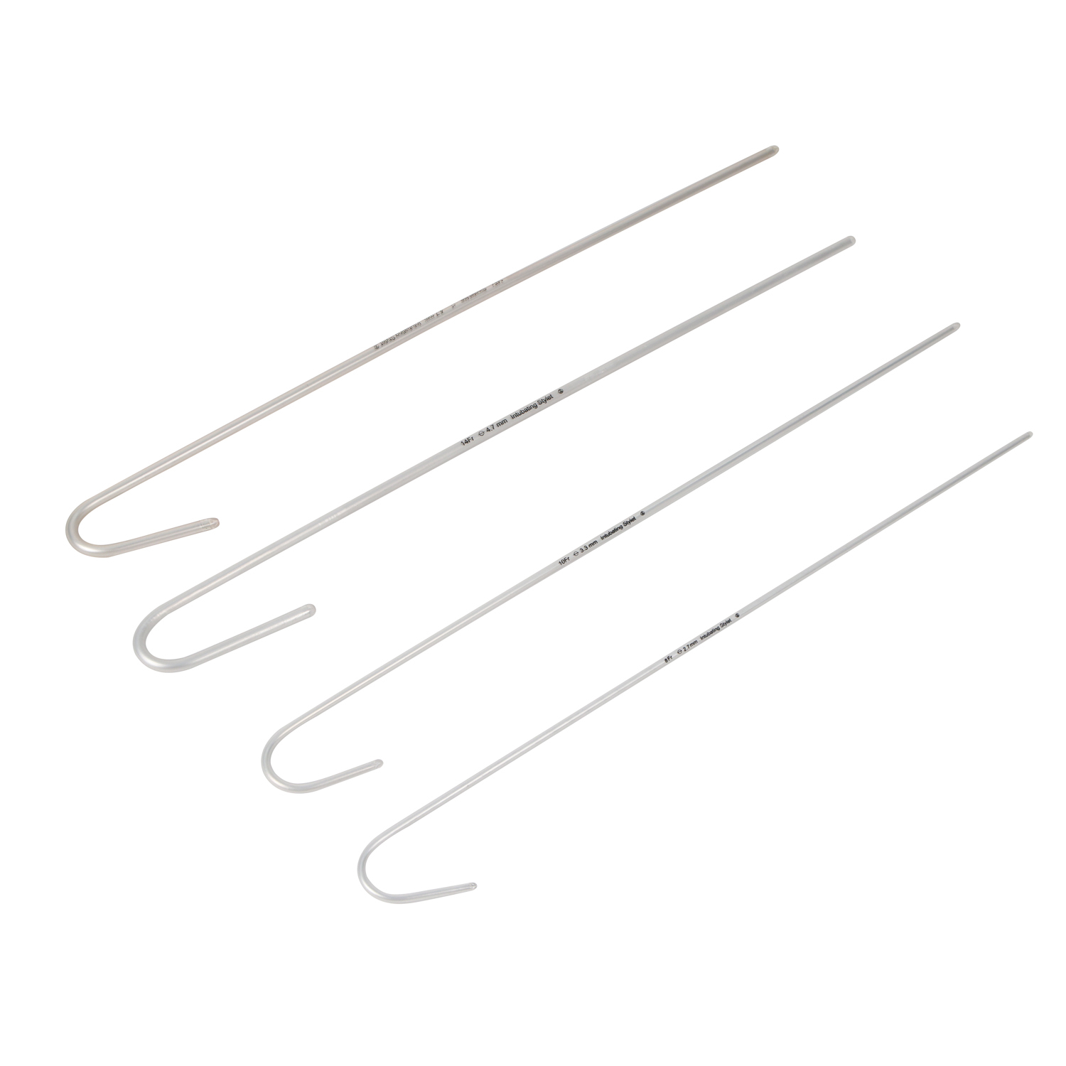 Disposable Malleable Aluminum Intubation Stylet