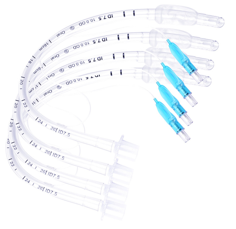 CE Certified Anesthesia Preformed Endotracheal Tube with Cuff