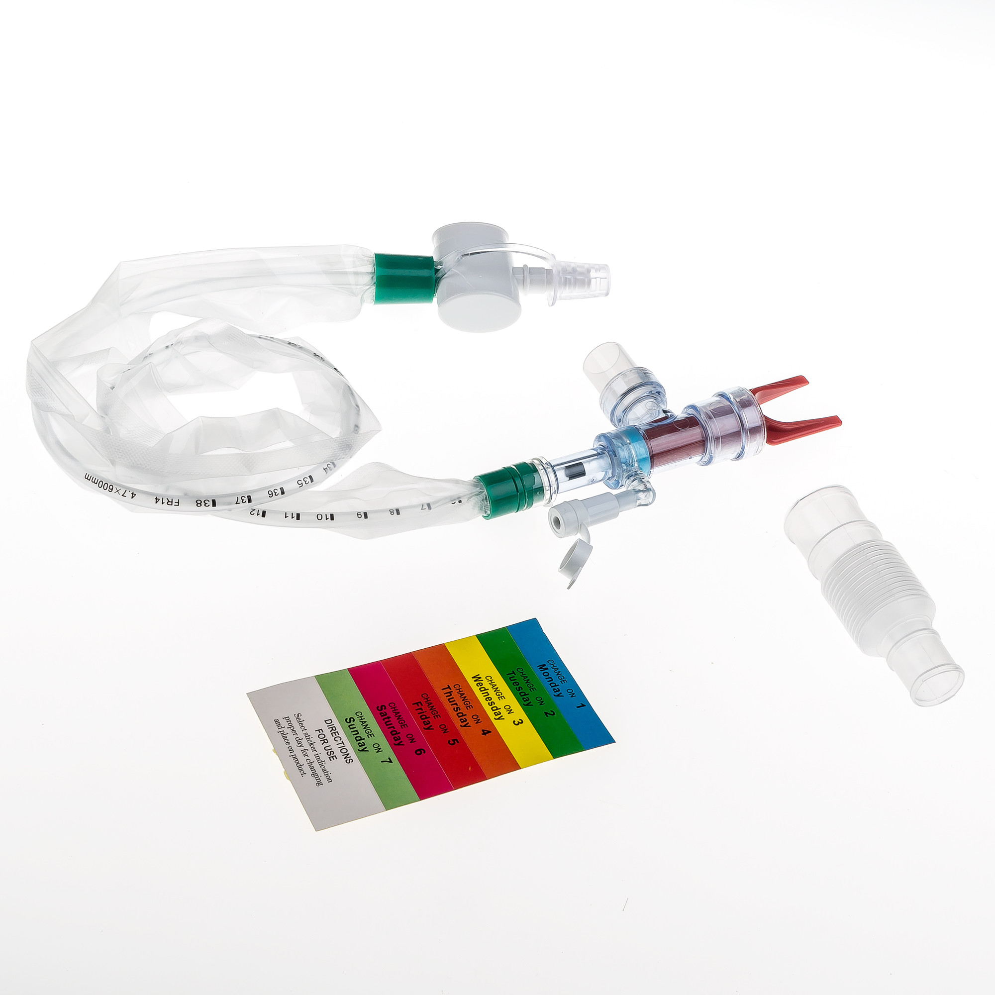 Endotracheal Automatic Flushing 10Fr Closed Suction Catheter System 72hours